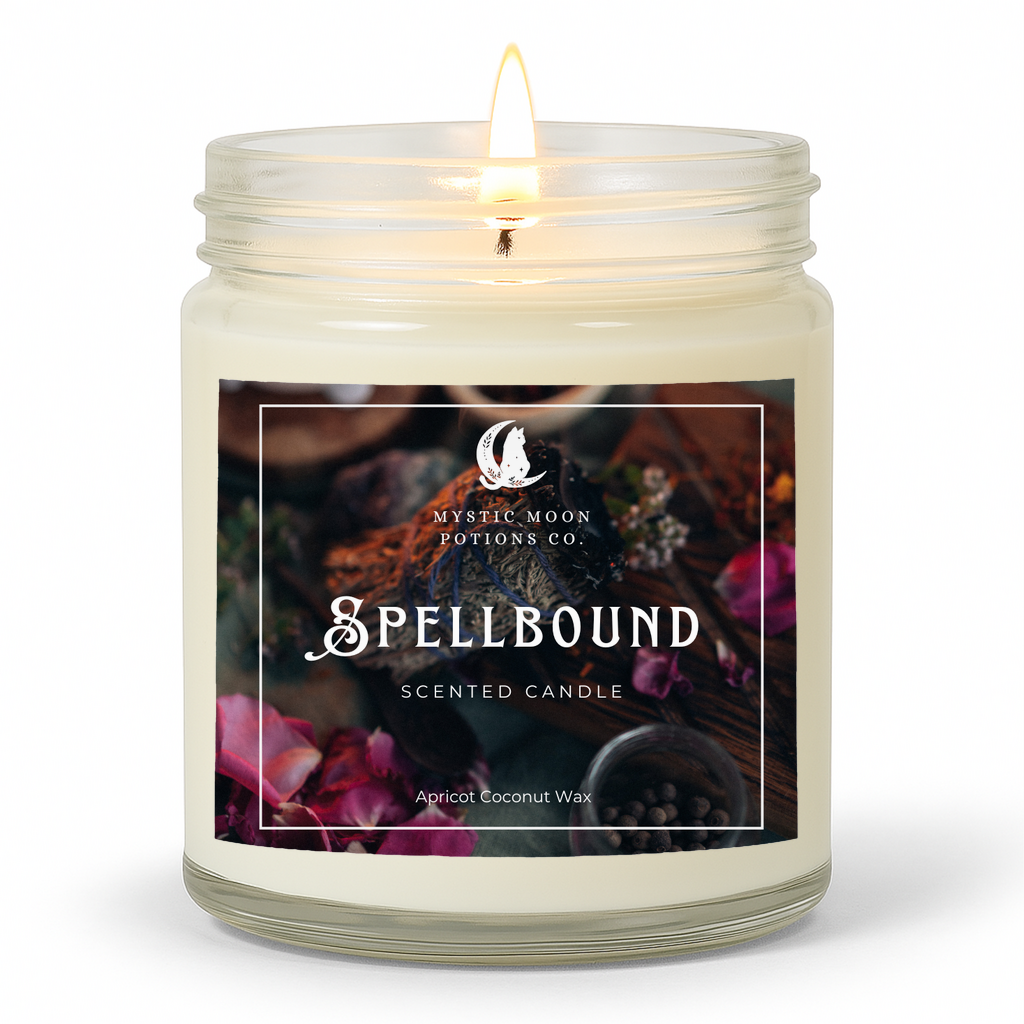Mystic Candle Collection | Spellbound Candle – Mystic Moon Potions Co
