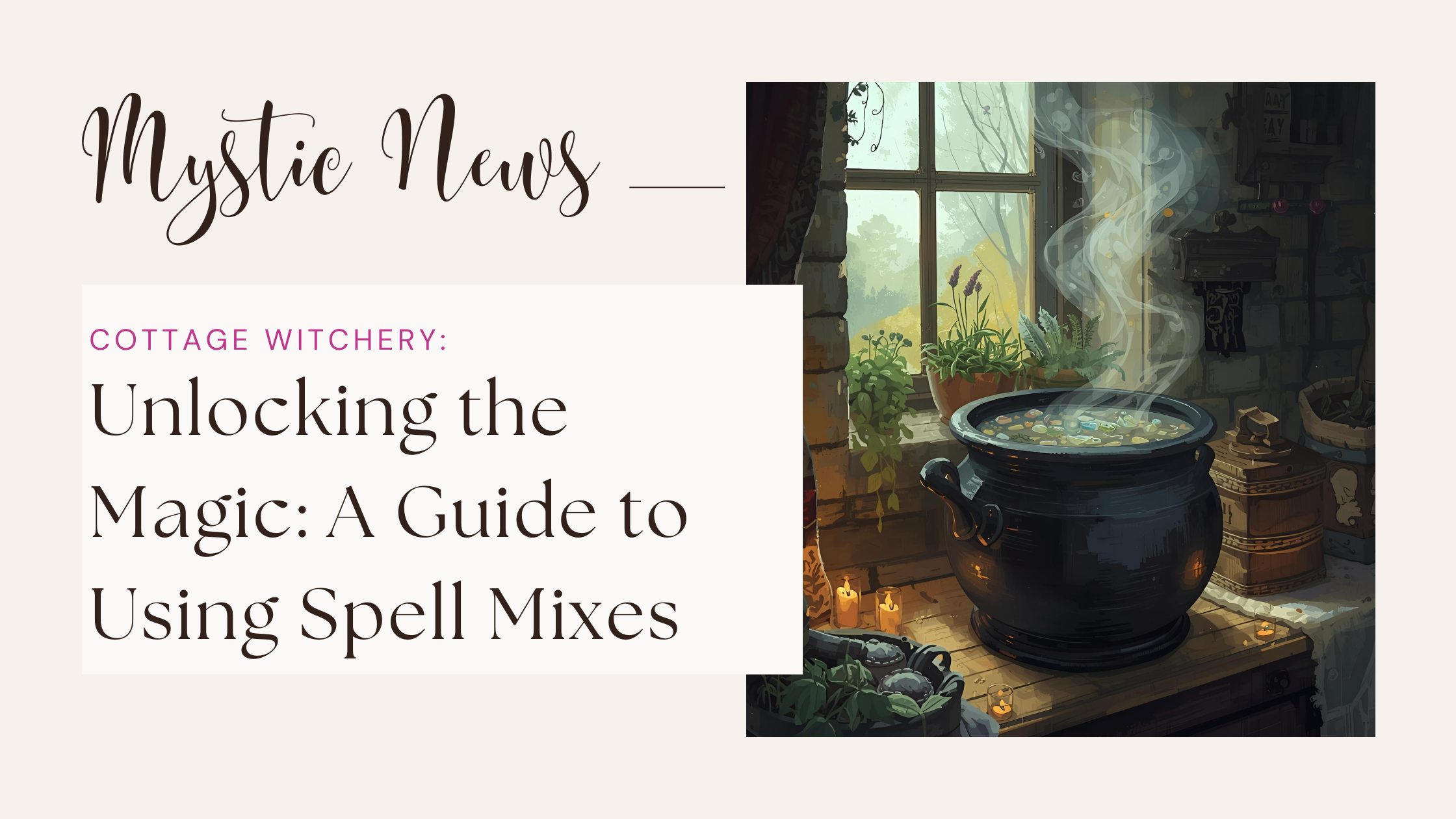 Unlocking the Magic: A Guide to Using Spell Mixes – Mystic Moon Potions Co